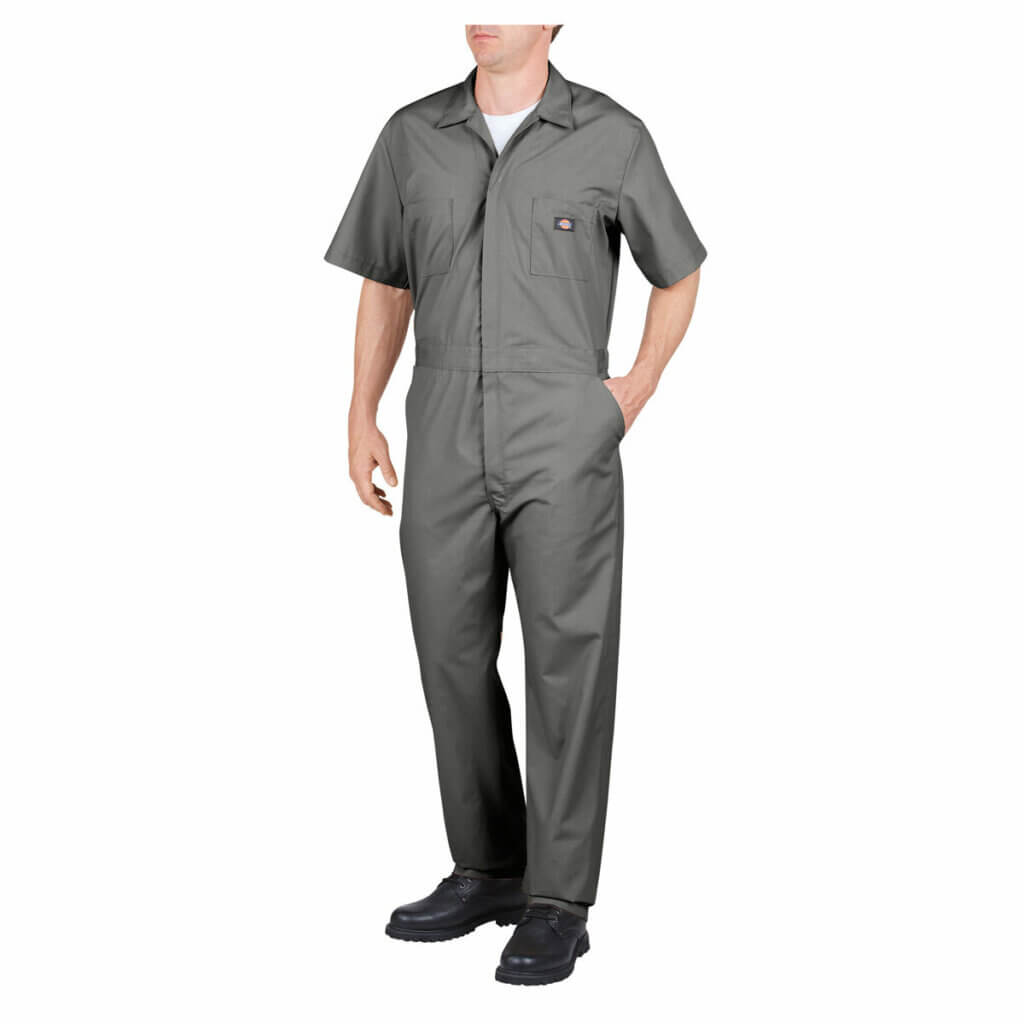 Industrial Short Sleeve Coveralls - Tryall Inc